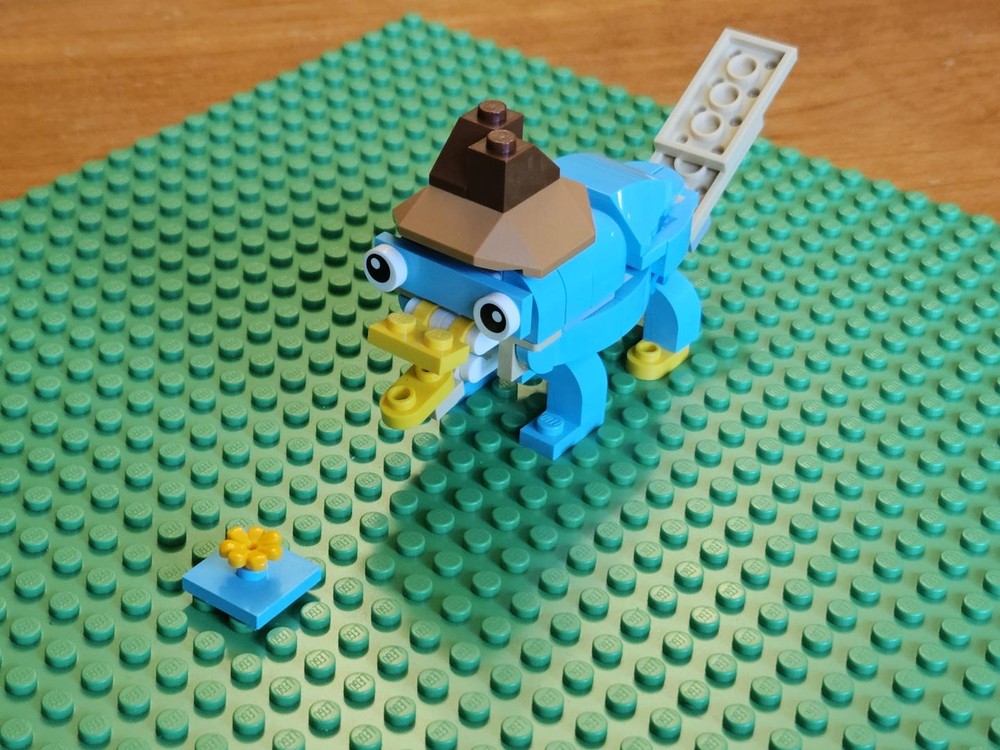 Lego Moc Perry The Platypus By Tneller Rebrickable Build With Lego