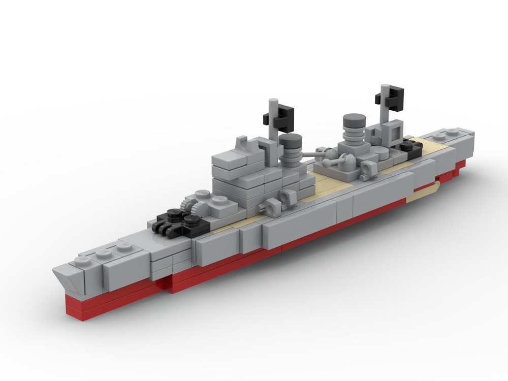 LEGO MOC HMS Prince of Wales Battleship by The Bobby Brix Channel ...