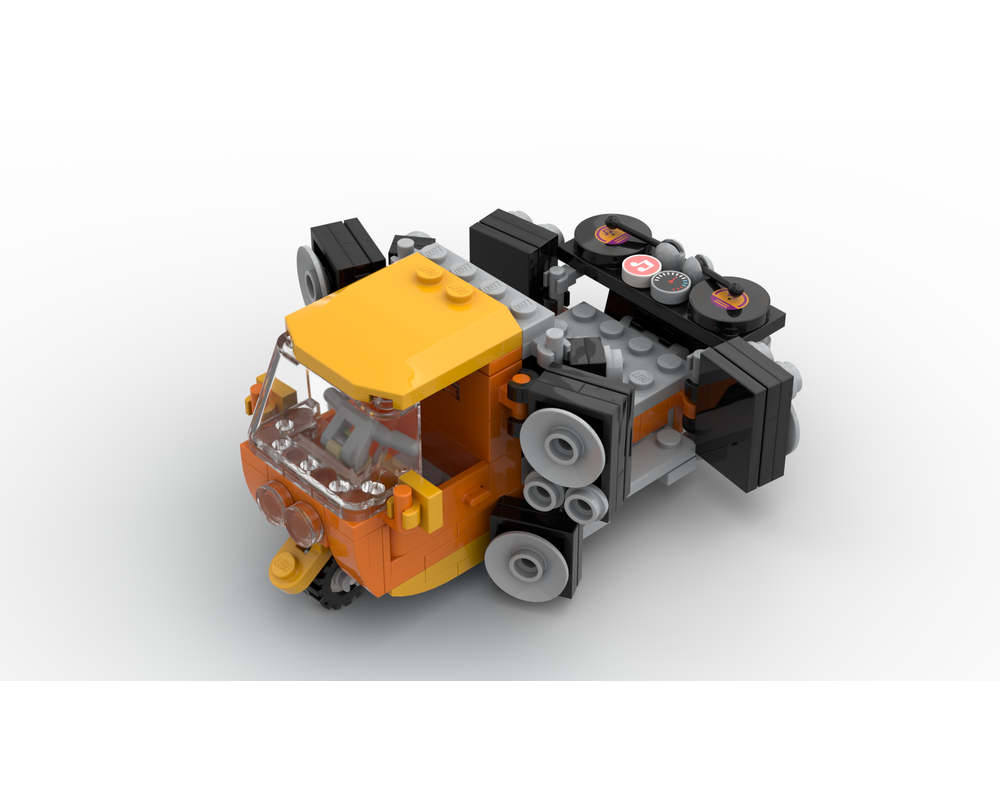 LEGO MOC Apecar travelling music concert by Arckadhor | Rebrickable ...