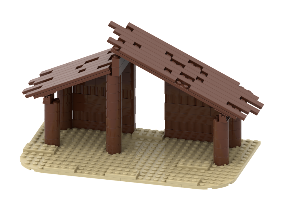 LEGO MOC Nativity scene - stable only by caro84g | Rebrickable - Build ...