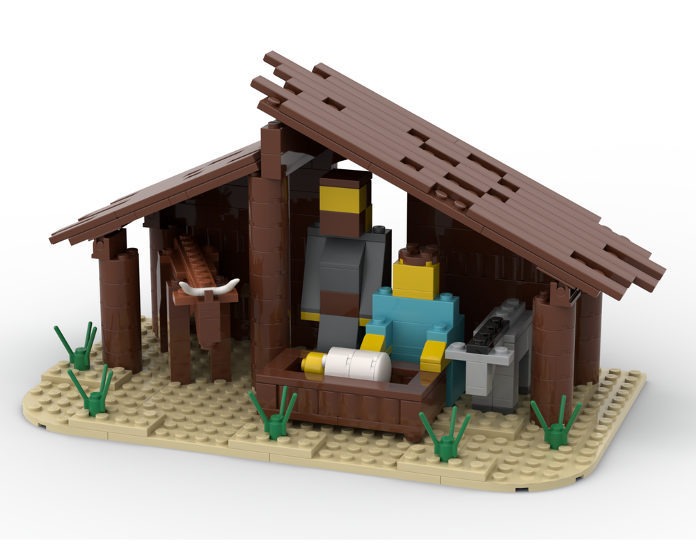 LEGO MOC Nativity scene - stable only by caro84g | Rebrickable - Build ...
