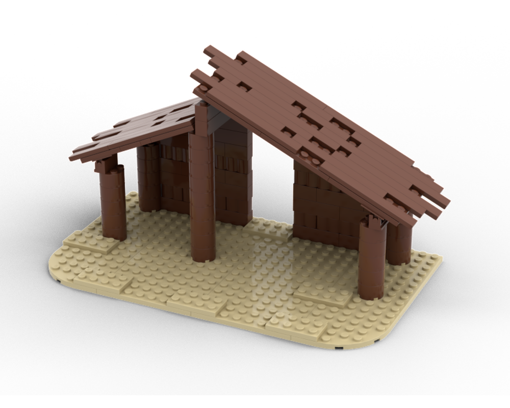 LEGO MOC Nativity scene - stable only by caro84g | Rebrickable - Build ...