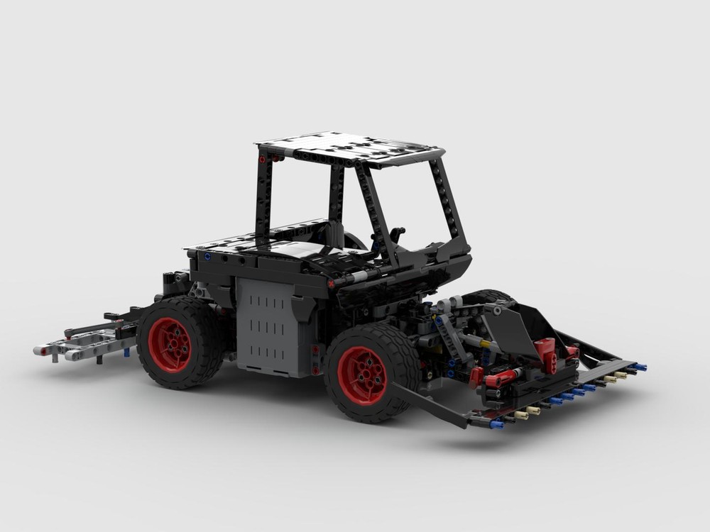 LEGO MOC 42160 Slope Tractor with Mower and Grubber by Larsagri ...