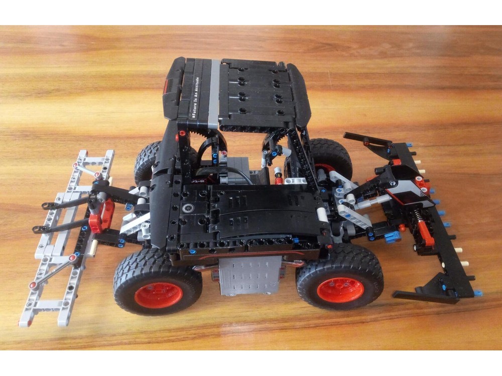 LEGO MOC 42160 Slope Tractor with Mower and Grubber by Larsagri ...