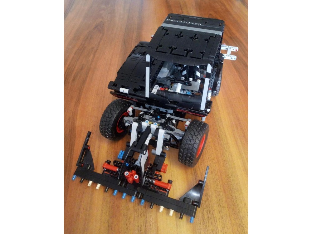 LEGO MOC 42160 Slope Tractor with Mower and Grubber by Larsagri ...