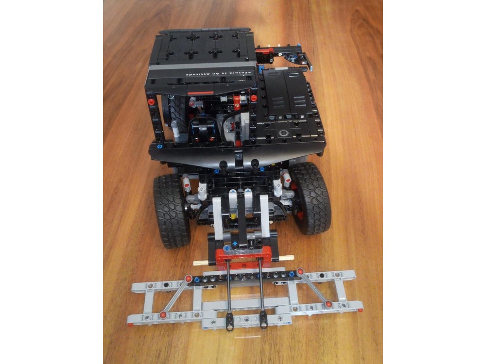 LEGO MOC 42160 Slope Tractor with Mower and Grubber by Larsagri ...