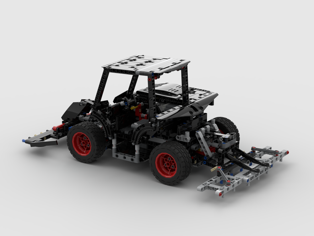 LEGO MOC 42160 Slope Tractor with Mower and Grubber by Larsagri ...