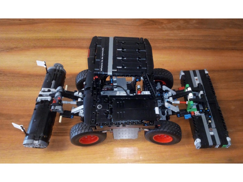 LEGO MOC 42160 Slope Tractor with Mower and Grubber by Larsagri ...