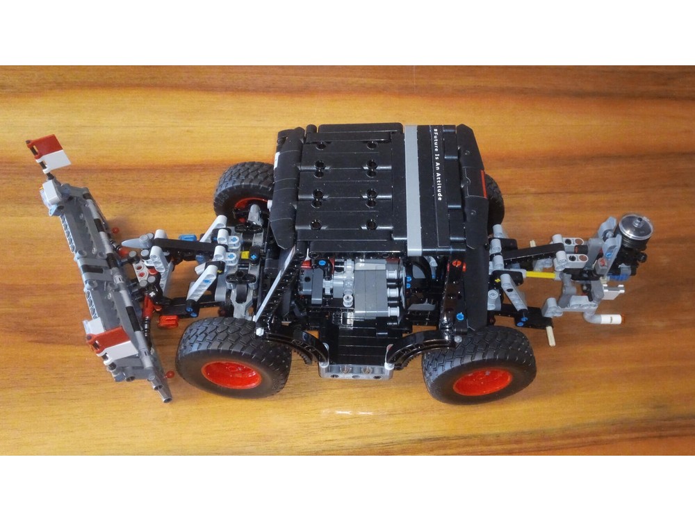 LEGO MOC 42160 Slope Tractor with Mower and Grubber by Larsagri ...