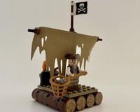 LEGO Set 6257-1 Castaway's Raft (1989 Pirates > Pirates I ...