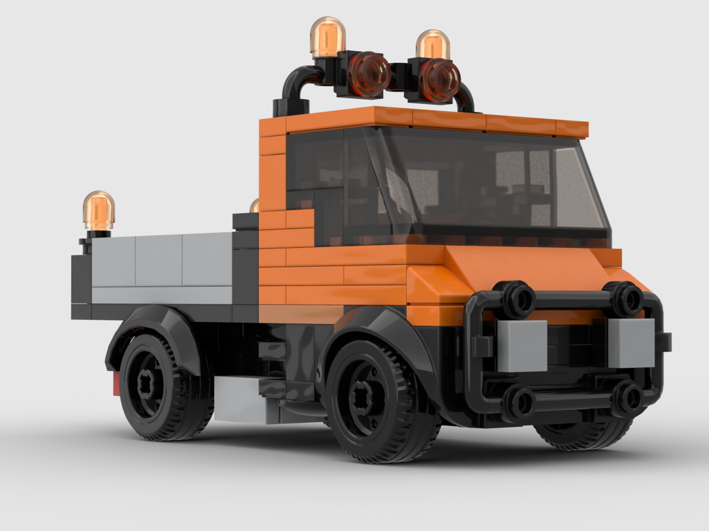 LEGO MOC Mercedes Benz Unimog U400 by 6th gear | Rebrickable - Build ...