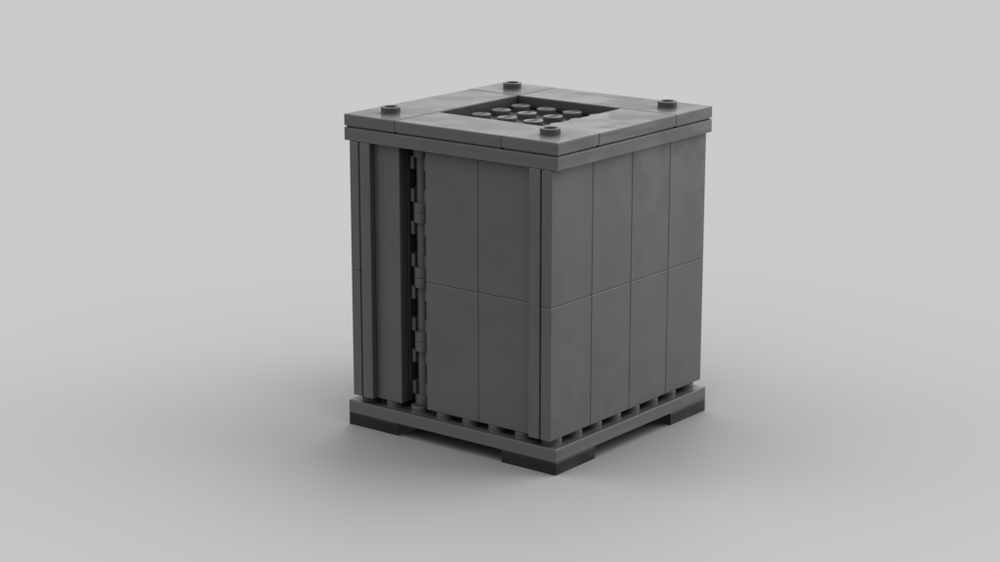 LEGO MOC Small Compact Container by Futurism_Lego | Rebrickable - Build ...