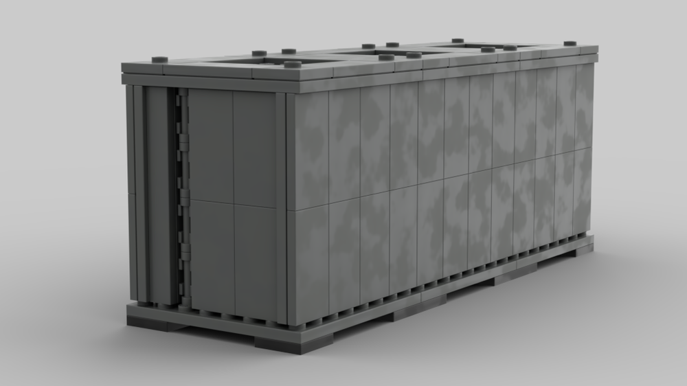 LEGO MOC Large Compact Container by Futurism_Lego | Rebrickable - Build ...