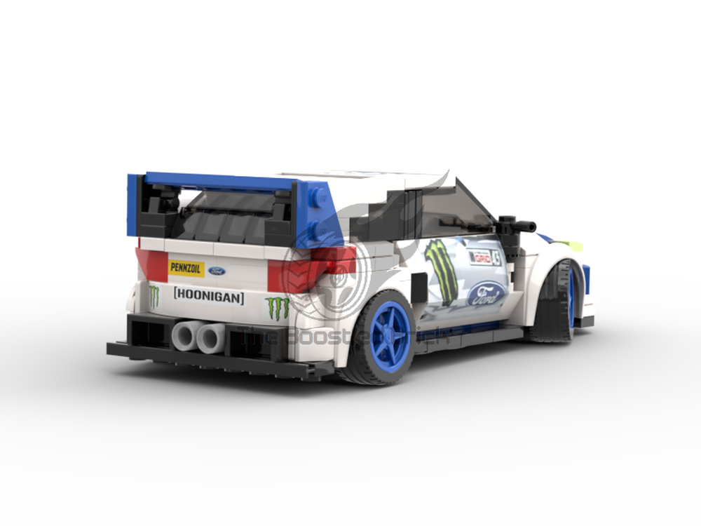 LEGO MOC Ford Fiesta WRC by TheBoostedBrick | Rebrickable - Build with LEGO