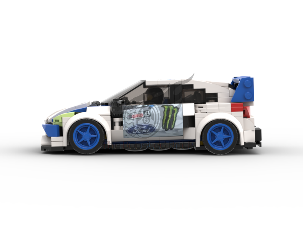 LEGO MOC Ford Fiesta WRC by TheBoostedBrick | Rebrickable - Build with LEGO