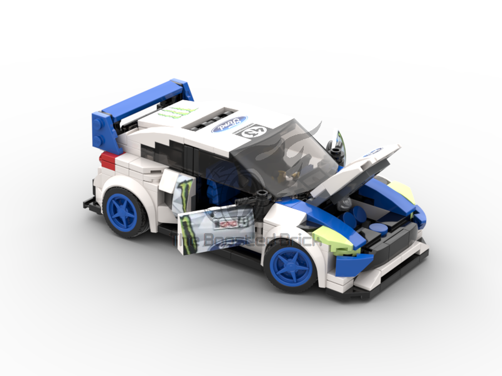 LEGO MOC Ford Fiesta WRC by TheBoostedBrick | Rebrickable - Build with LEGO