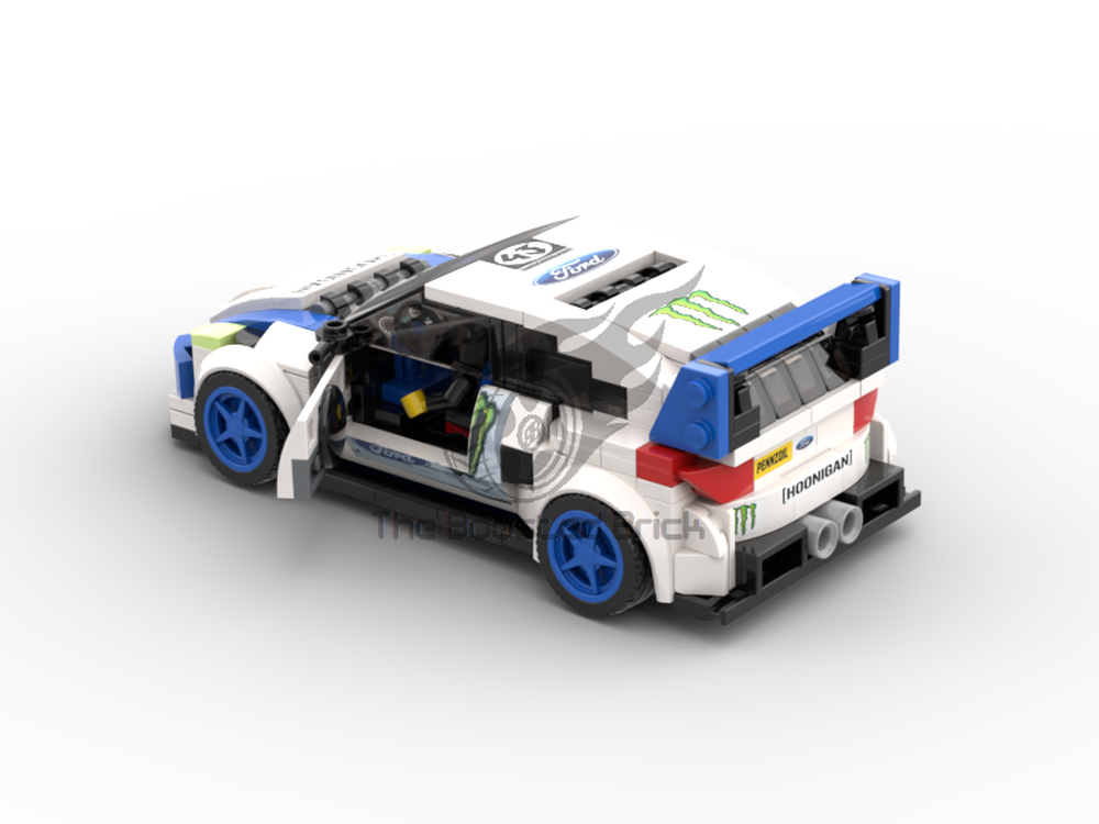 LEGO MOC Ford Fiesta WRC by TheBoostedBrick | Rebrickable - Build with LEGO