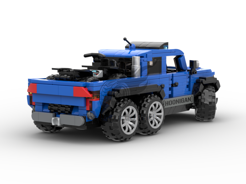 Lego Moc Ford Velociraptor 6x6 By Theboostedbrick Rebrickable Build