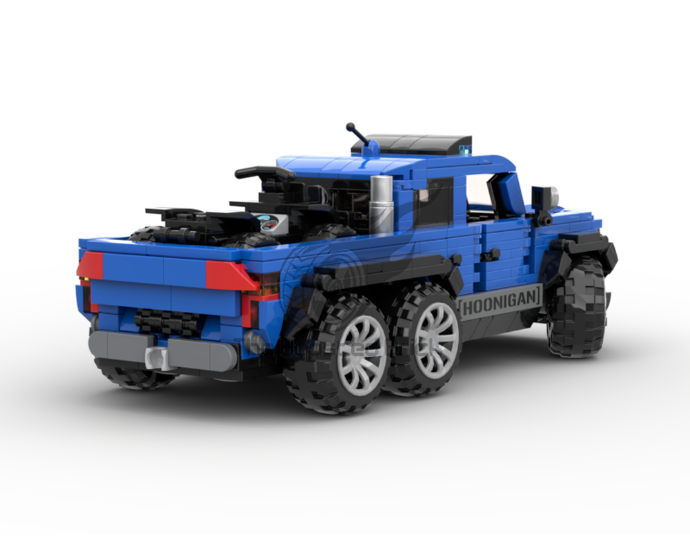 LEGO MOC Ford VelociRaptor 6x6 by TheBoostedBrick | Rebrickable - Build ...