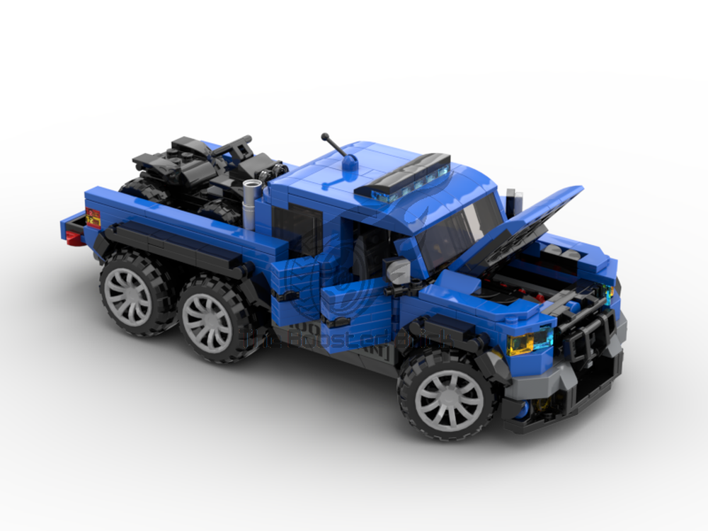 Lego Moc Ford Velociraptor 6x6 By Theboostedbrick Rebrickable Build