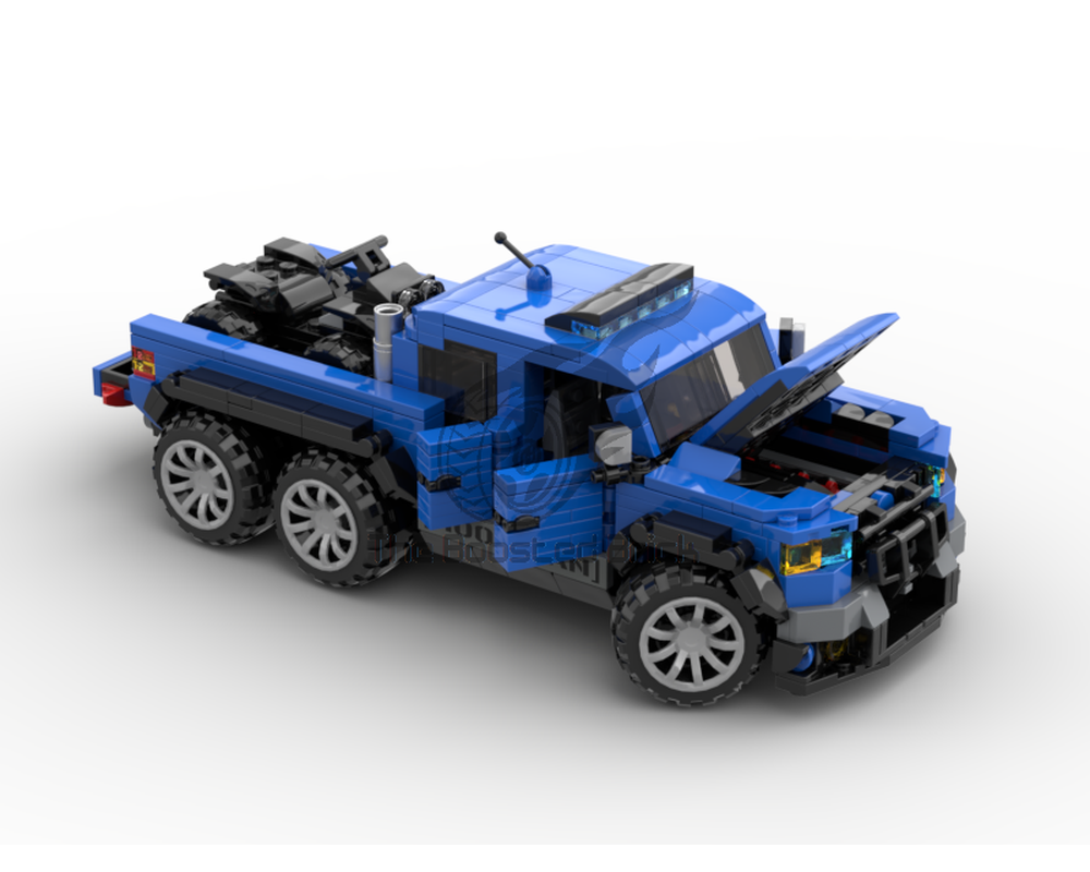 LEGO MOC Ford VelociRaptor 6x6 by TheBoostedBrick | Rebrickable - Build ...