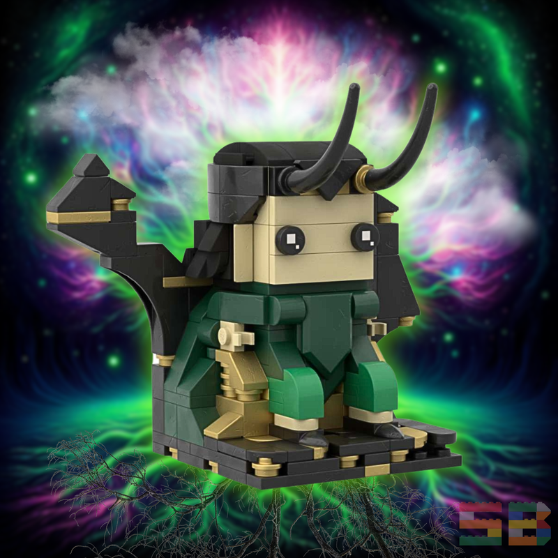 LEGO MOC God Loki in Throne Brickheadz by SafeBrickz | Rebrickable ...