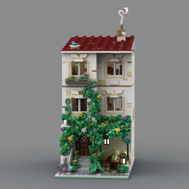 LEGO MOC Old Greened House by Chricki | Rebrickable - Build with LEGO