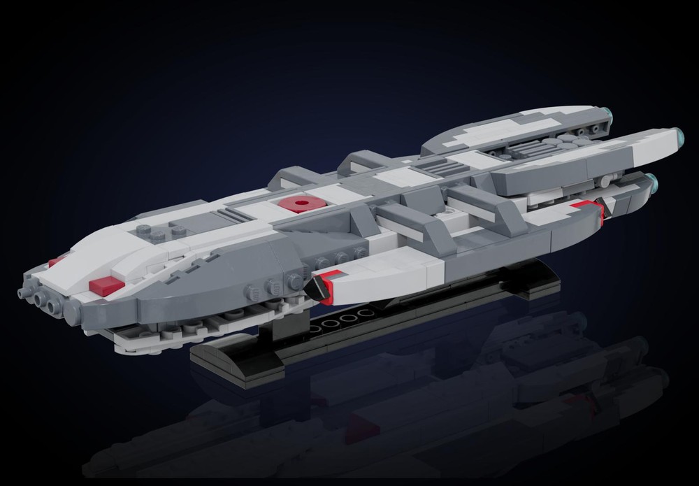 LEGO MOC Galactica BS-75 by Lilium Brick Yards | Rebrickable - Build ...