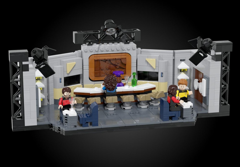 LEGO MOC-164893 Ten Forward by Lilium Brick Yards | Rebrickable - Build ...