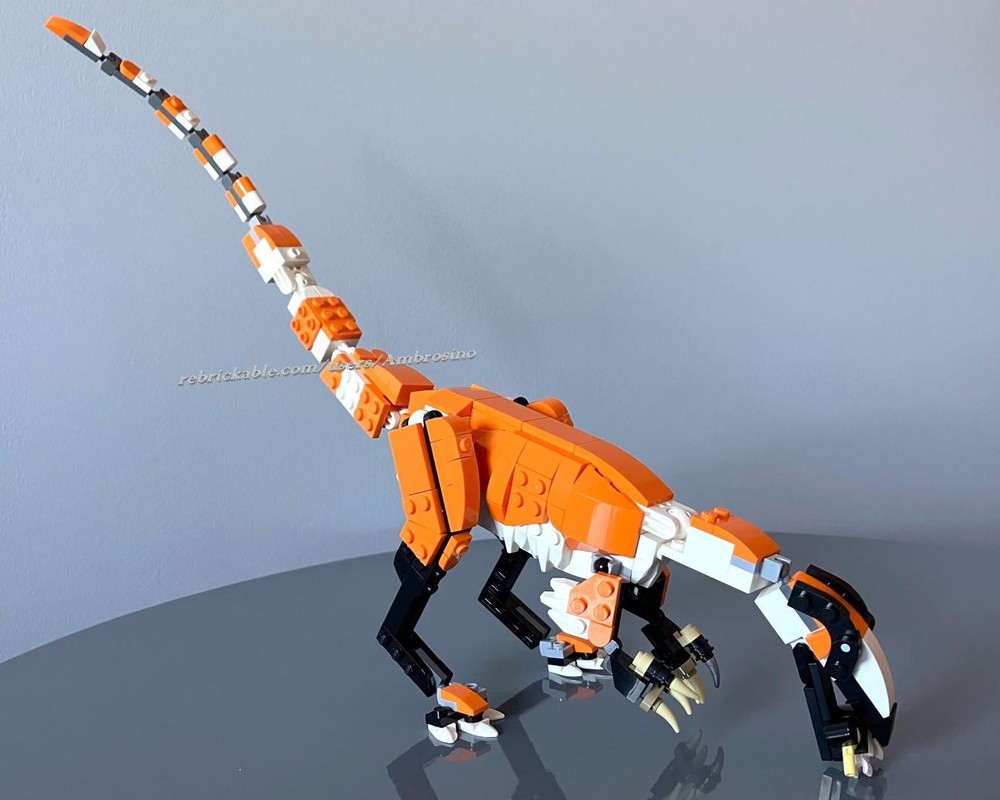 LEGO MOC 31129: real color Sinosauropteryx & friends by Ambrosino ...