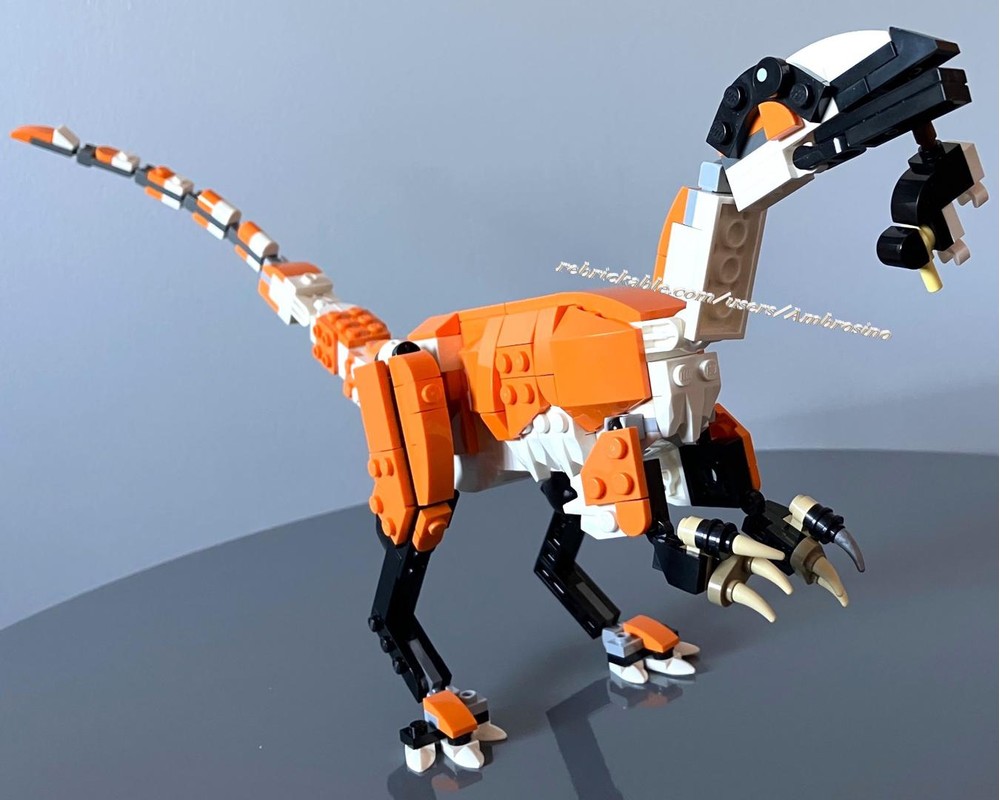 LEGO MOC 31129: real color Sinosauropteryx & friends by Ambrosino ...