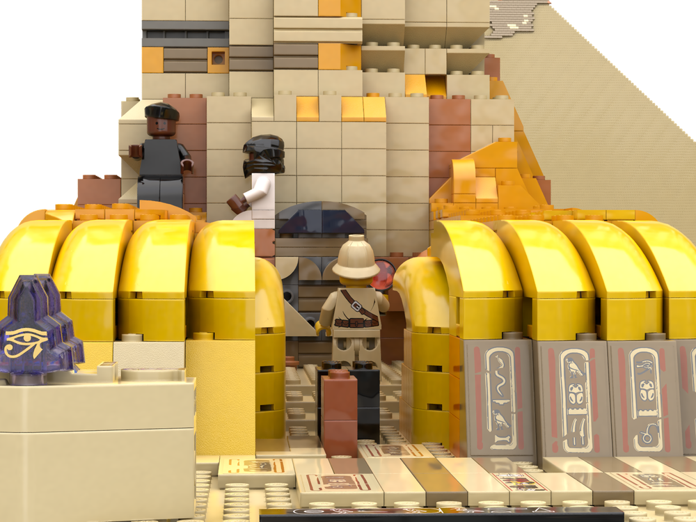 LEGO MOC Great Sphinx of Giza (Cvi Huang) by cvi | Rebrickable - Build ...