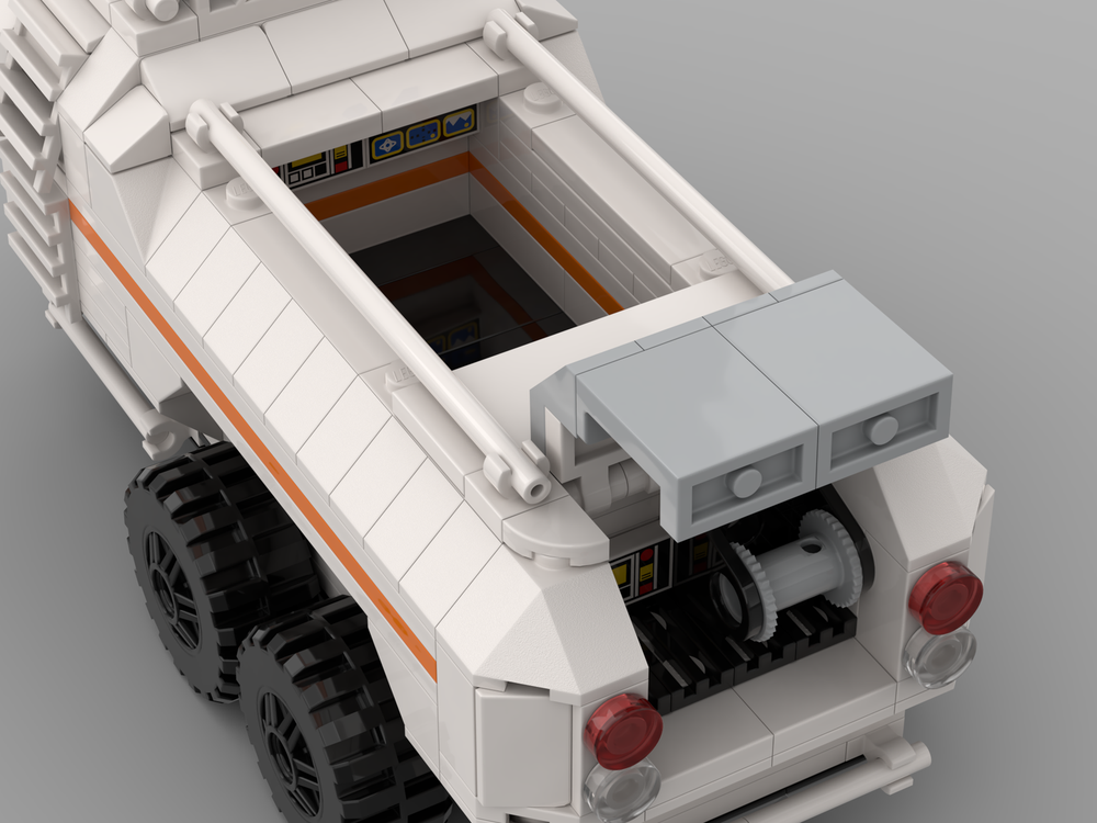 Lego Moc Lost In Space Chariot And Trailer By Magureanpaul