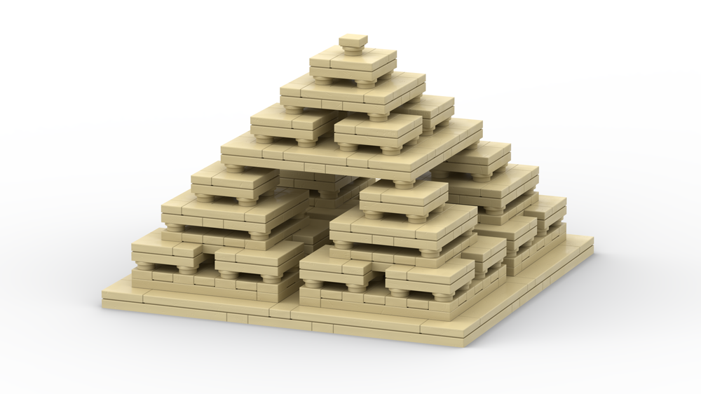 LEGO MOC Sierpinksi Pyramid by Blockwise | Rebrickable - Build with LEGO