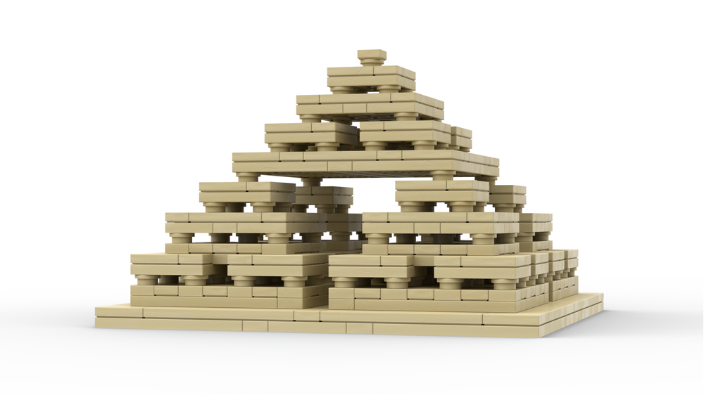 LEGO MOC Sierpinksi Pyramid by Blockwise | Rebrickable - Build with LEGO