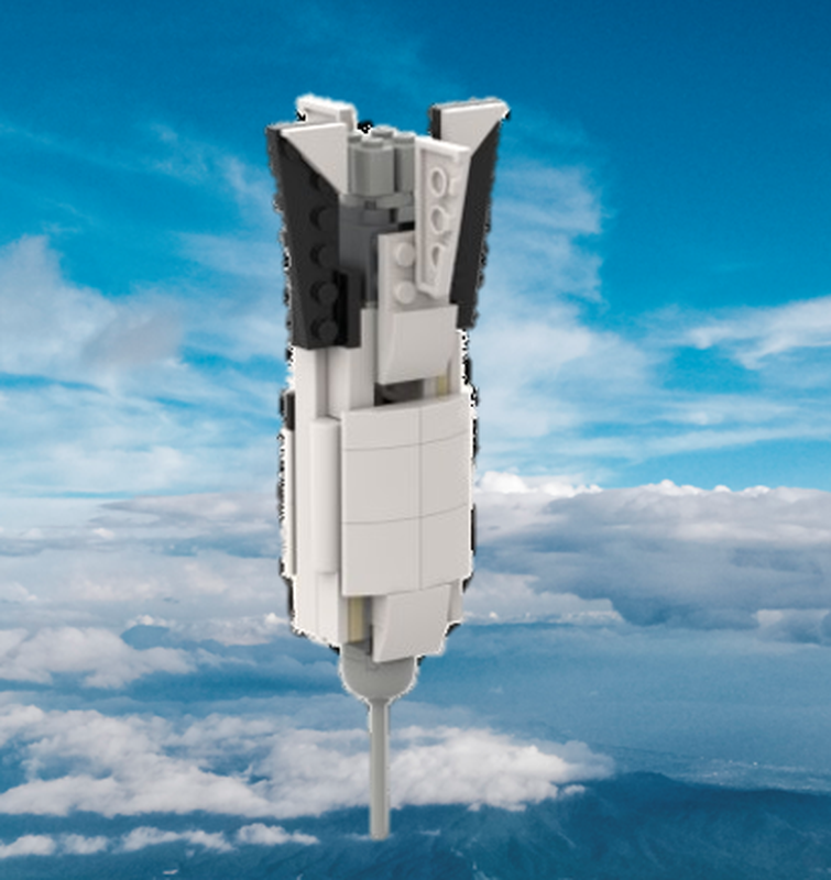 LEGO MOC Lego 31134 Nuclear bomb with stand by ClassifiedTaqi ...