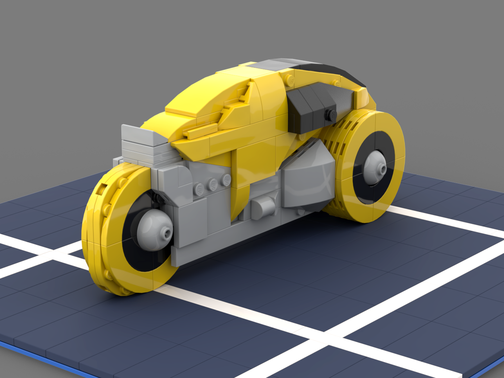 LEGO MOC TRON Lightcycle (1982) by abracada_brick | Rebrickable - Build ...