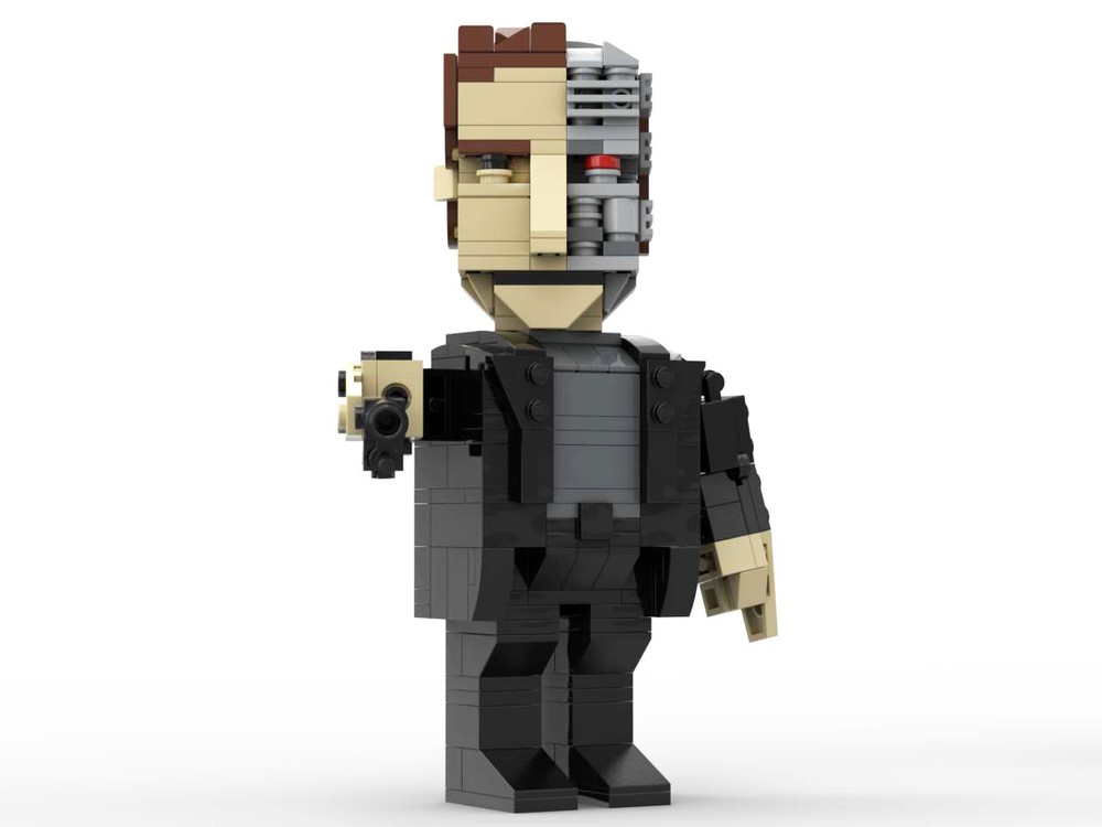 Lego Moc Terminator Lego Figure By Littlebricksheroes Rebrickable