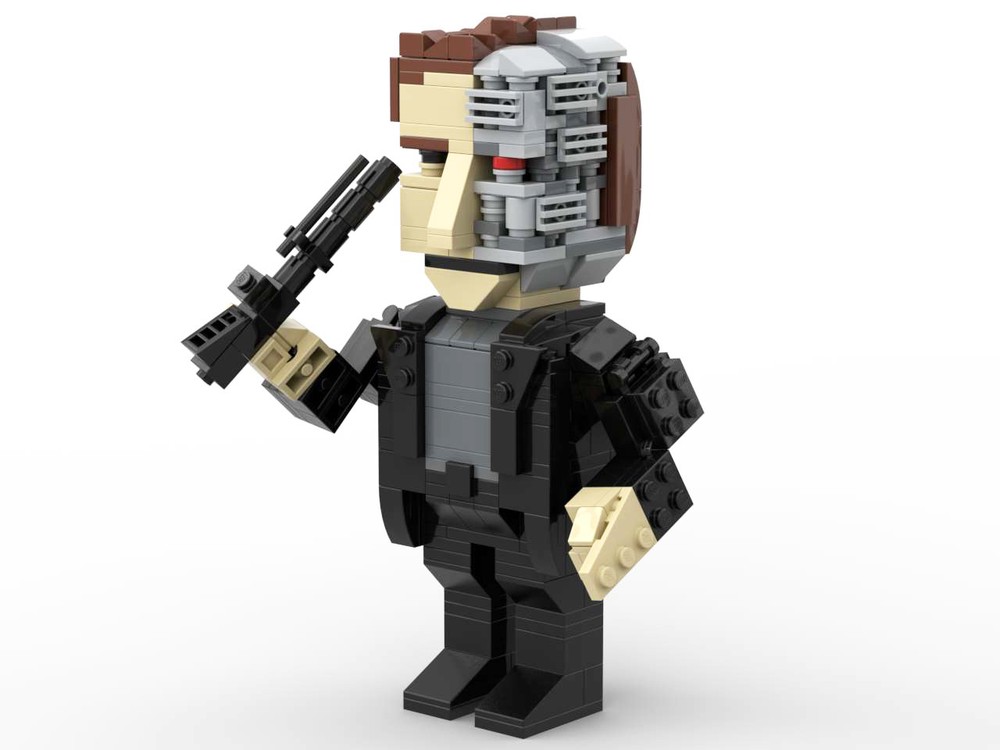 Lego Moc Terminator Lego Figure By Littlebricksheroes Rebrickable