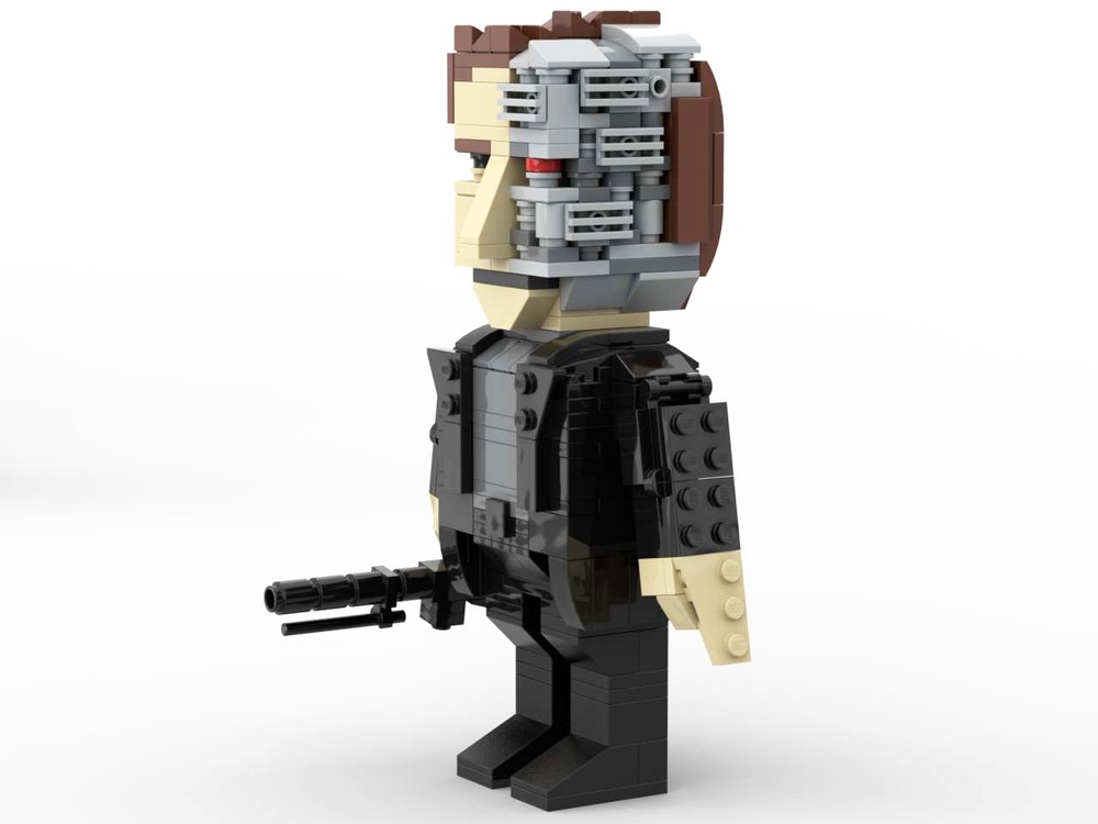 Lego Moc Terminator Lego Figure By Littlebricksheroes Rebrickable