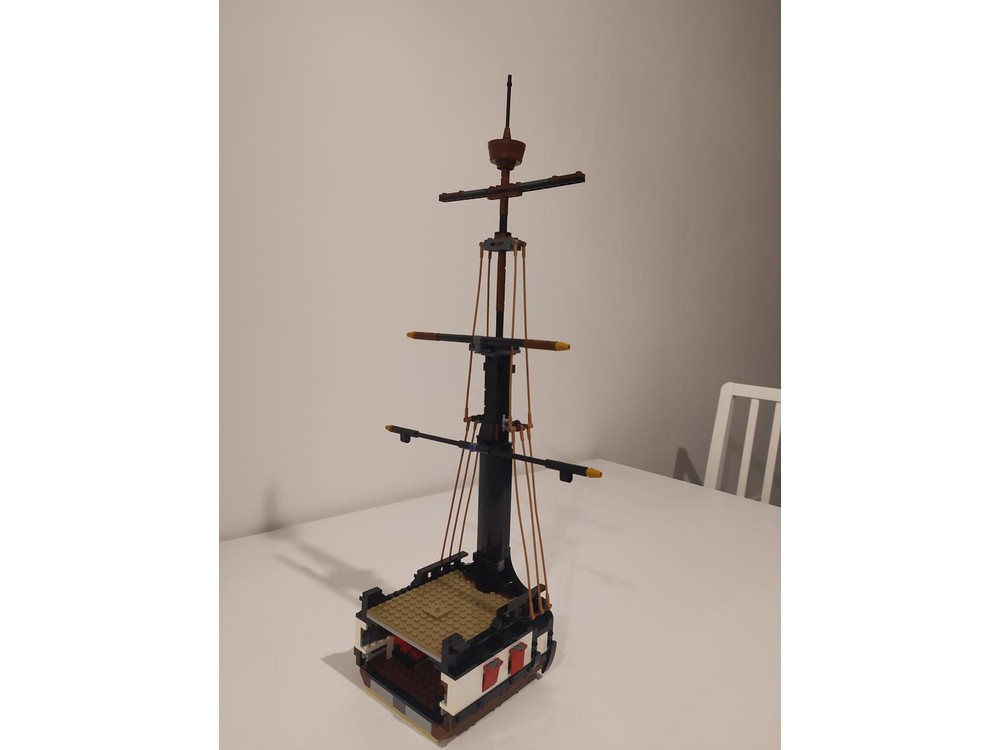 Lego Moc Barracuda Galleon Extension By Garras Rebrickable Build