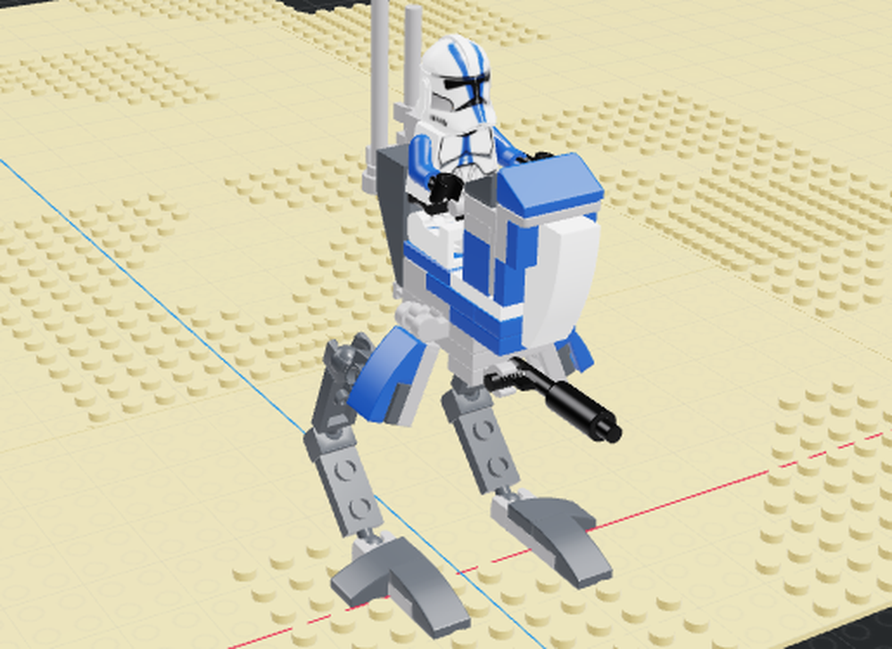 LEGO MOC 501st AT-RT by DLQuin™ | Rebrickable - Build with LEGO