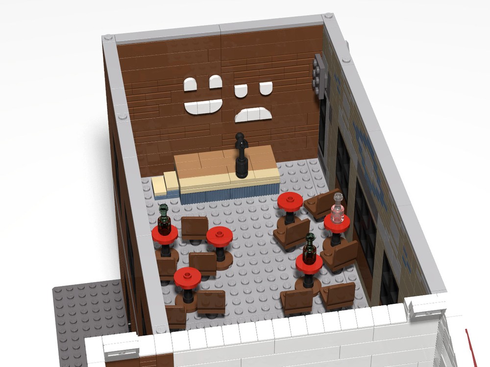 LEGO MOC Brickstone Brewery & Comedy Club Modular Building by ...