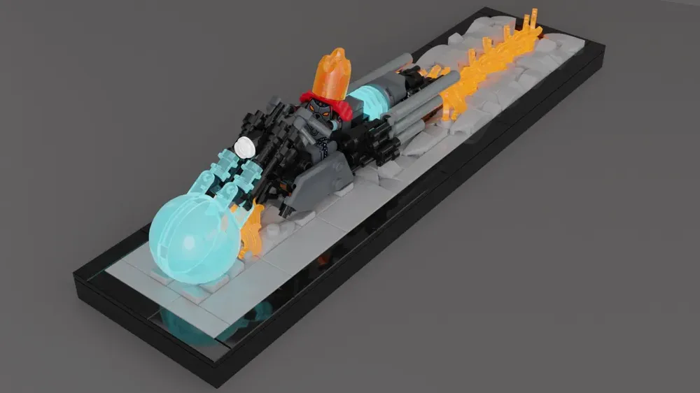 LEGO MOC Cosmic Ghost Rider by Undisputed_Shipmaster | Rebrickable ...