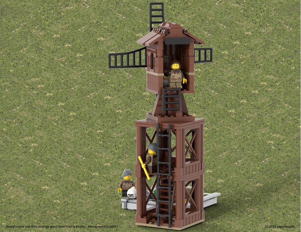 LEGO MOC Stronghold Mill & Warehouse by Legocionado | Rebrickable ...