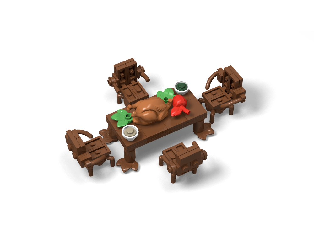 Lego Moc Thanksgiving Special 2023 By Tiggerljc Rebrickable Build