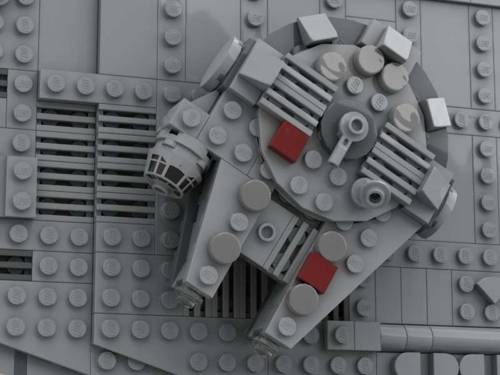 LEGO MOC The Falcon Escape Diorama by J Simpson | Rebrickable - Build ...