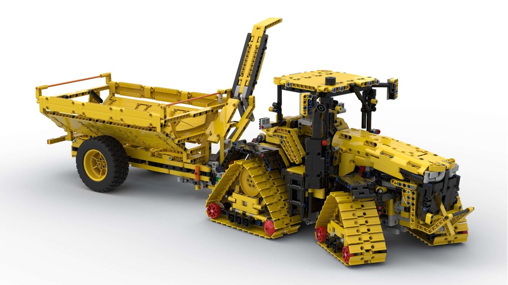 LEGO MOC Yellow John Deere Tractor Pack 42131 8RX and 42114 9620R by ...