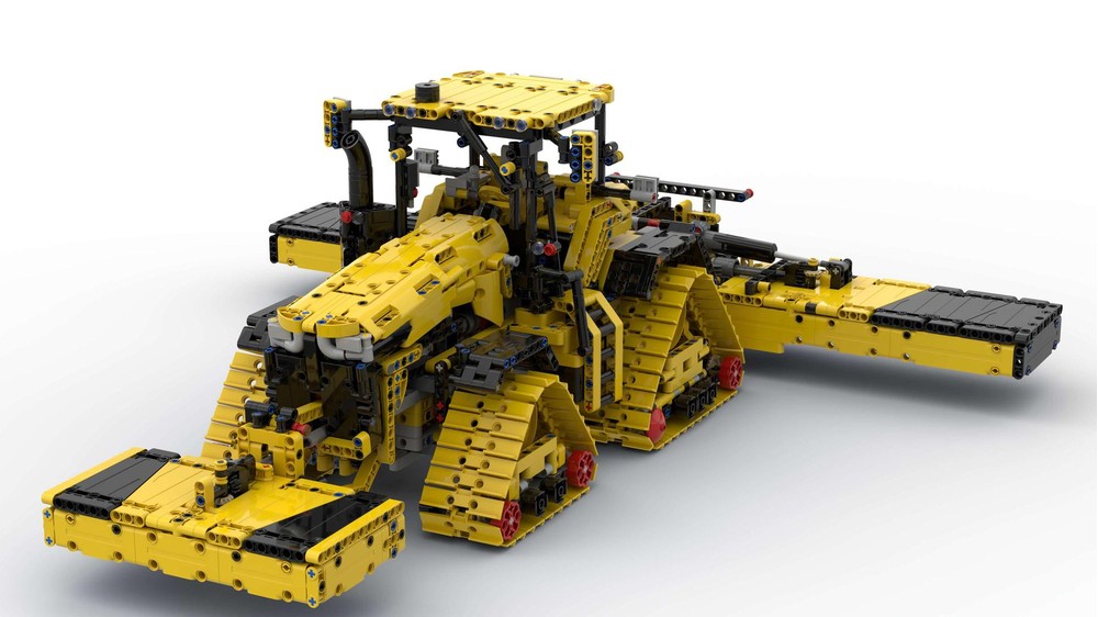 LEGO MOC Yellow John Deere Tractor Pack 42131 8RX and 42114 9620R by ...