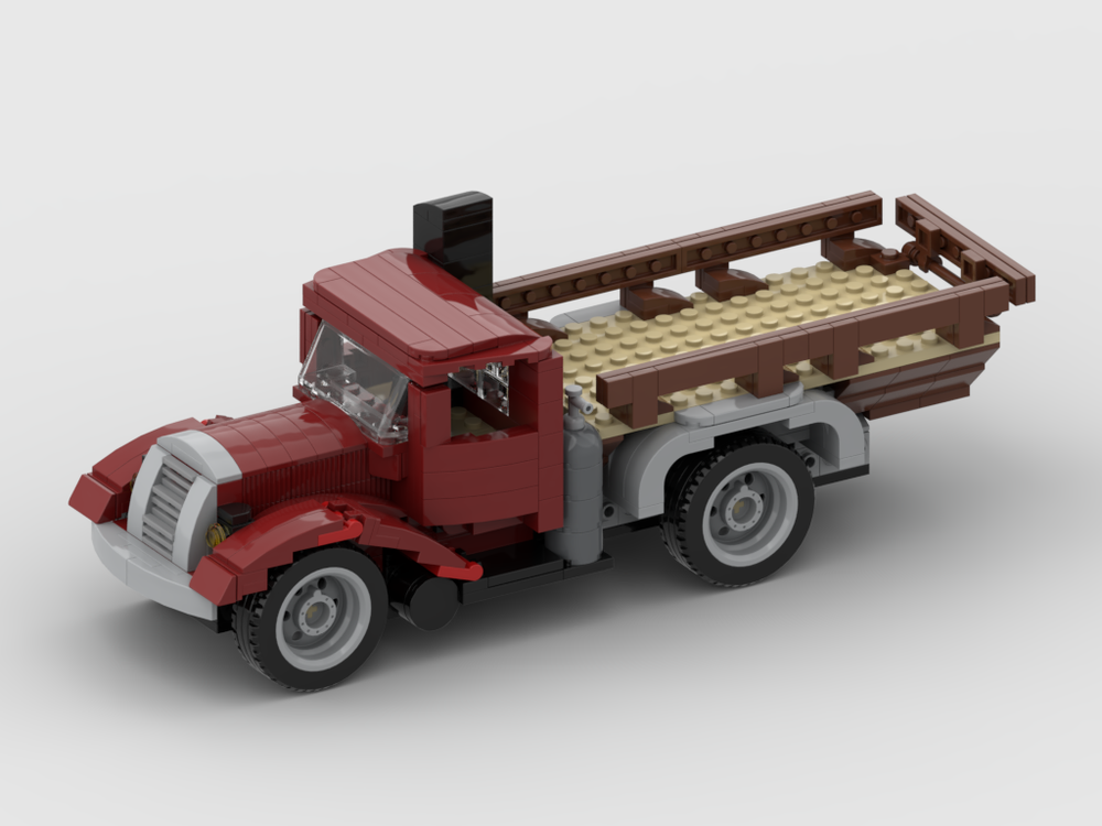 LEGO MOC Old City Truck by gabizon | Rebrickable - Build with LEGO